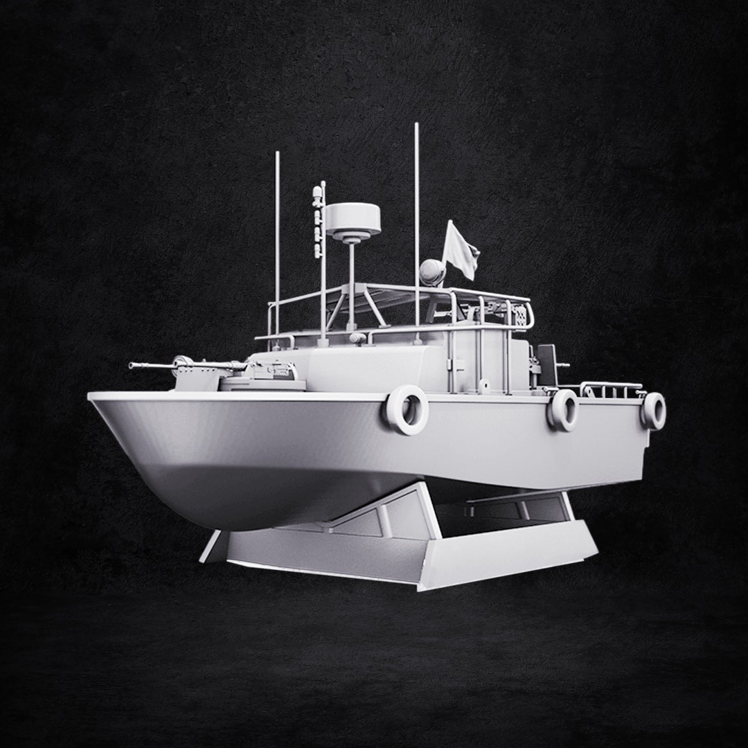Patrol Boat 3D Model Print Files Patrol Boat 31 MK 2 Stl - Etsy Australia
