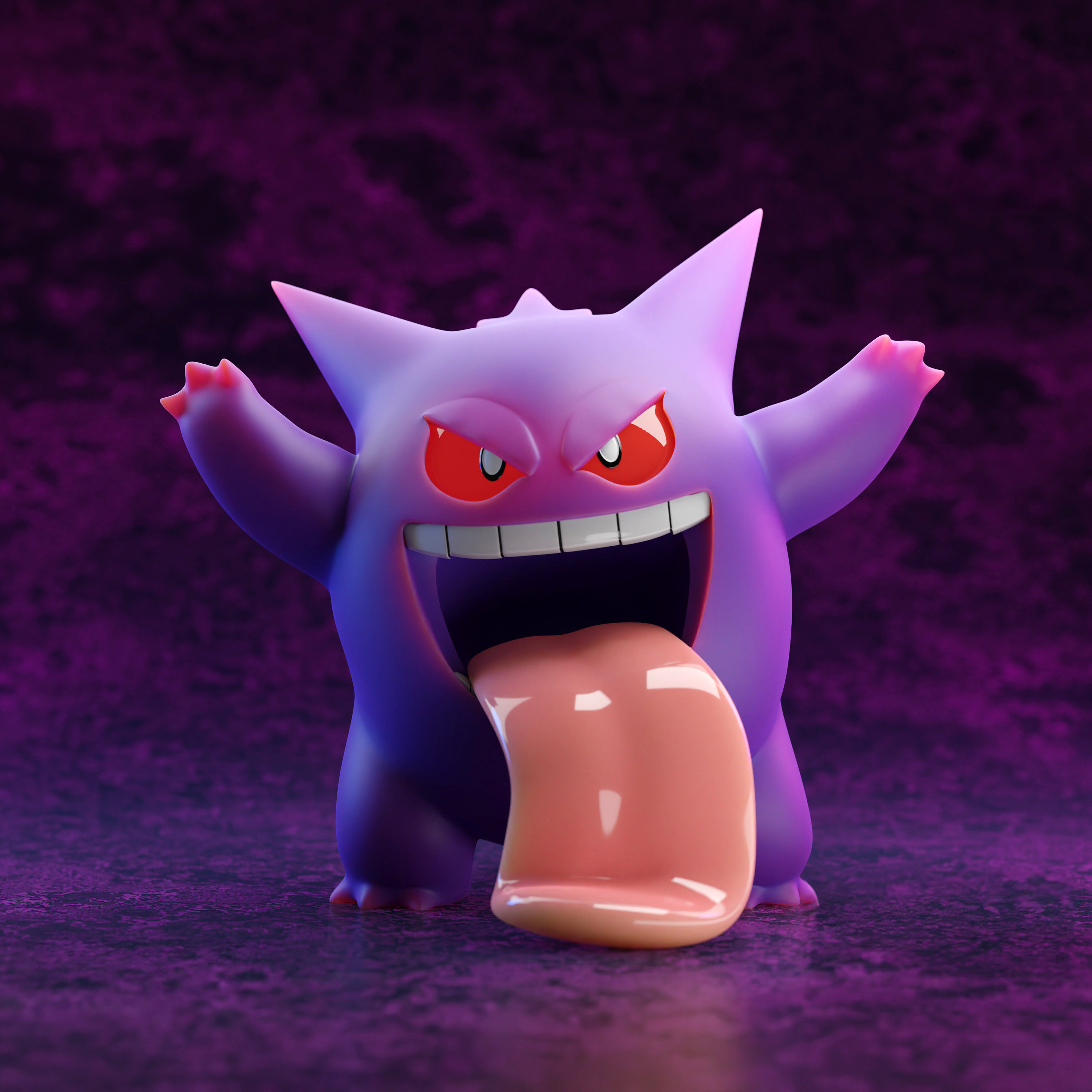 Pokemon Gengar STL Pack Gengar 3D Model Pack Gengar Print - Etsy