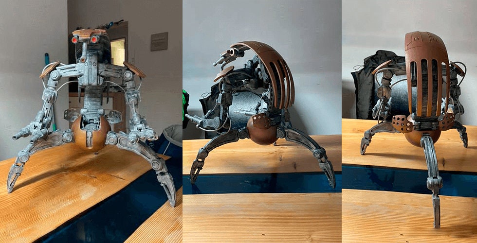 Star Wars Droideka 3D Model Print Files Star Wars Droideka - Etsy 日本