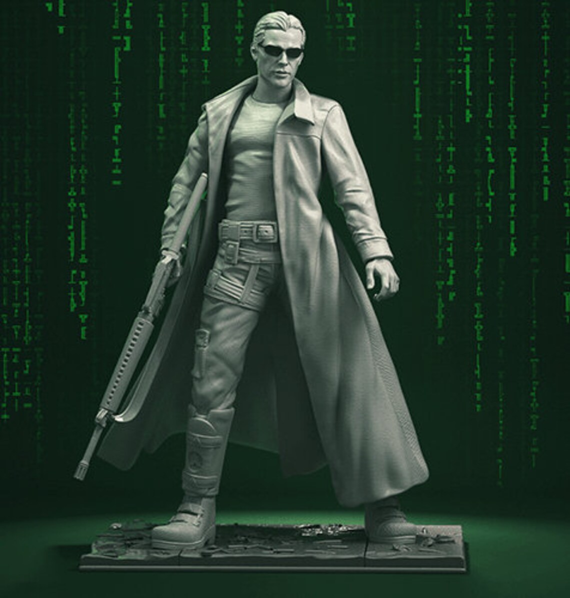 Matrix Neo 3D Model STL File Matrix Neo Figure Stl Matrix - Etsy
