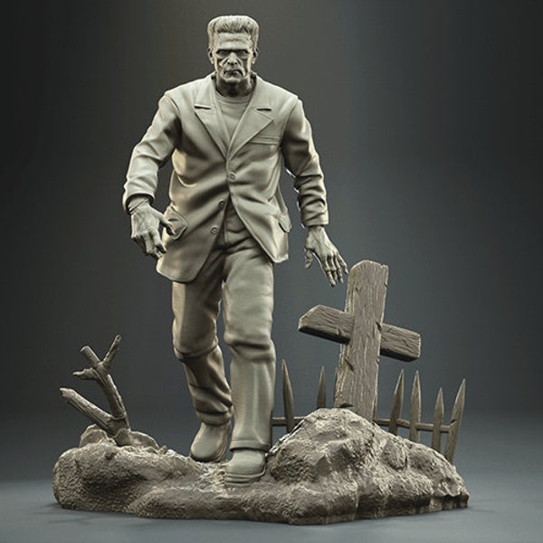 Frankenstein 3d Stl File - Etsy
