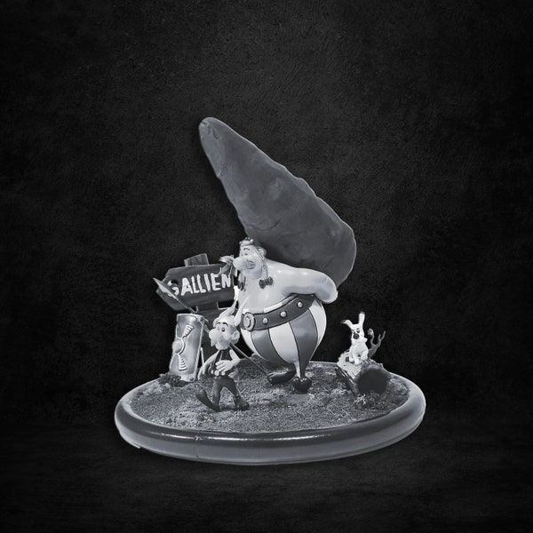 Asterix 3d Stl - Etsy