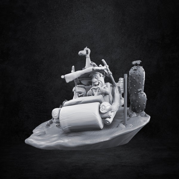 Flintstones 3d - Etsy