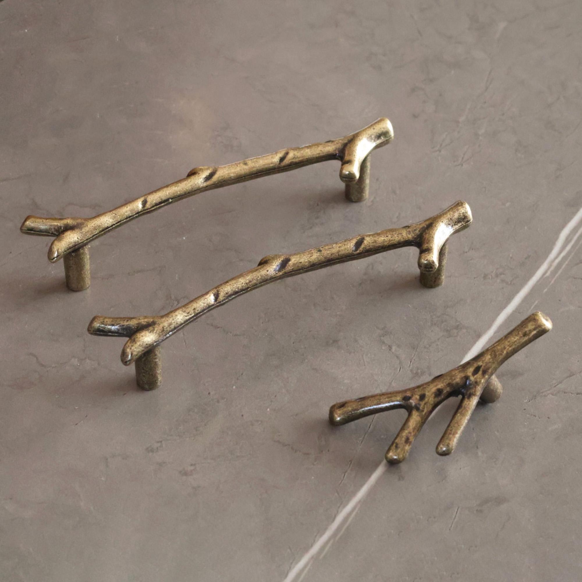 Black Tree Branch Cabinet Knobs and Pulls – T-bar Dresser Pulls, Twigs ...
