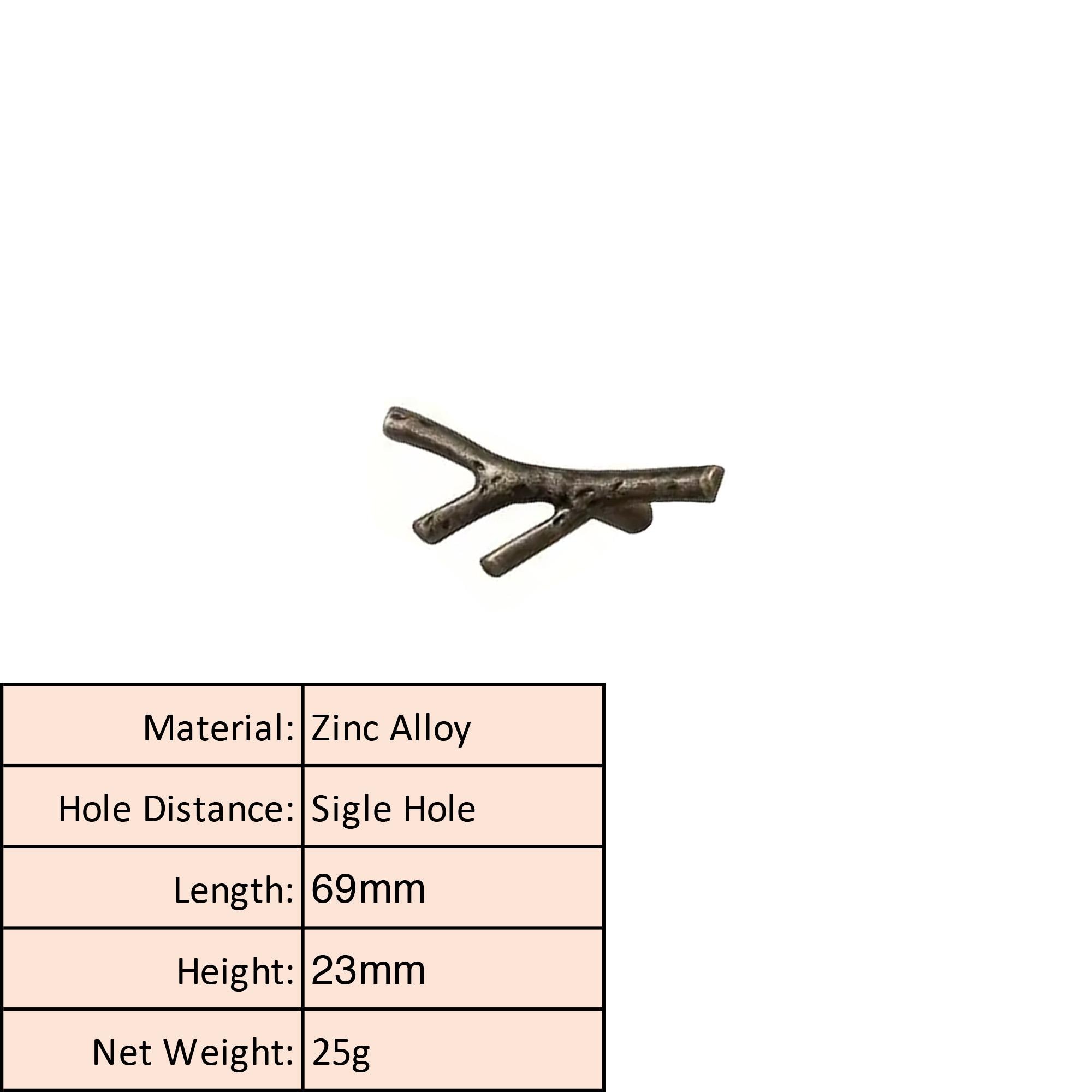 Black Tree Branch Cabinet Knobs and Pulls – T-bar Dresser Pulls, Twigs ...