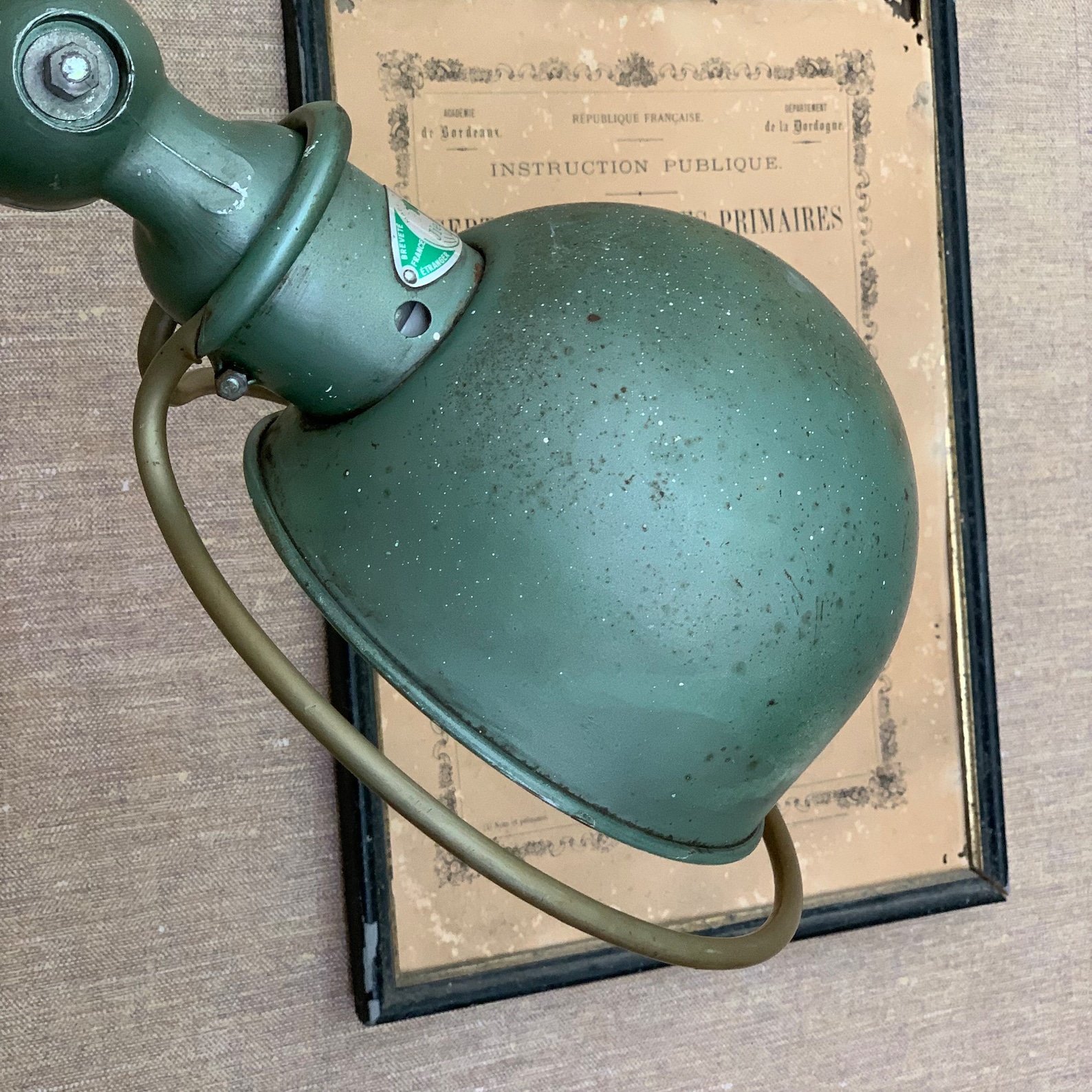 Jieldé | Vespa Green | Table Lamp | Vintage | Old | Industrial | Desk ...