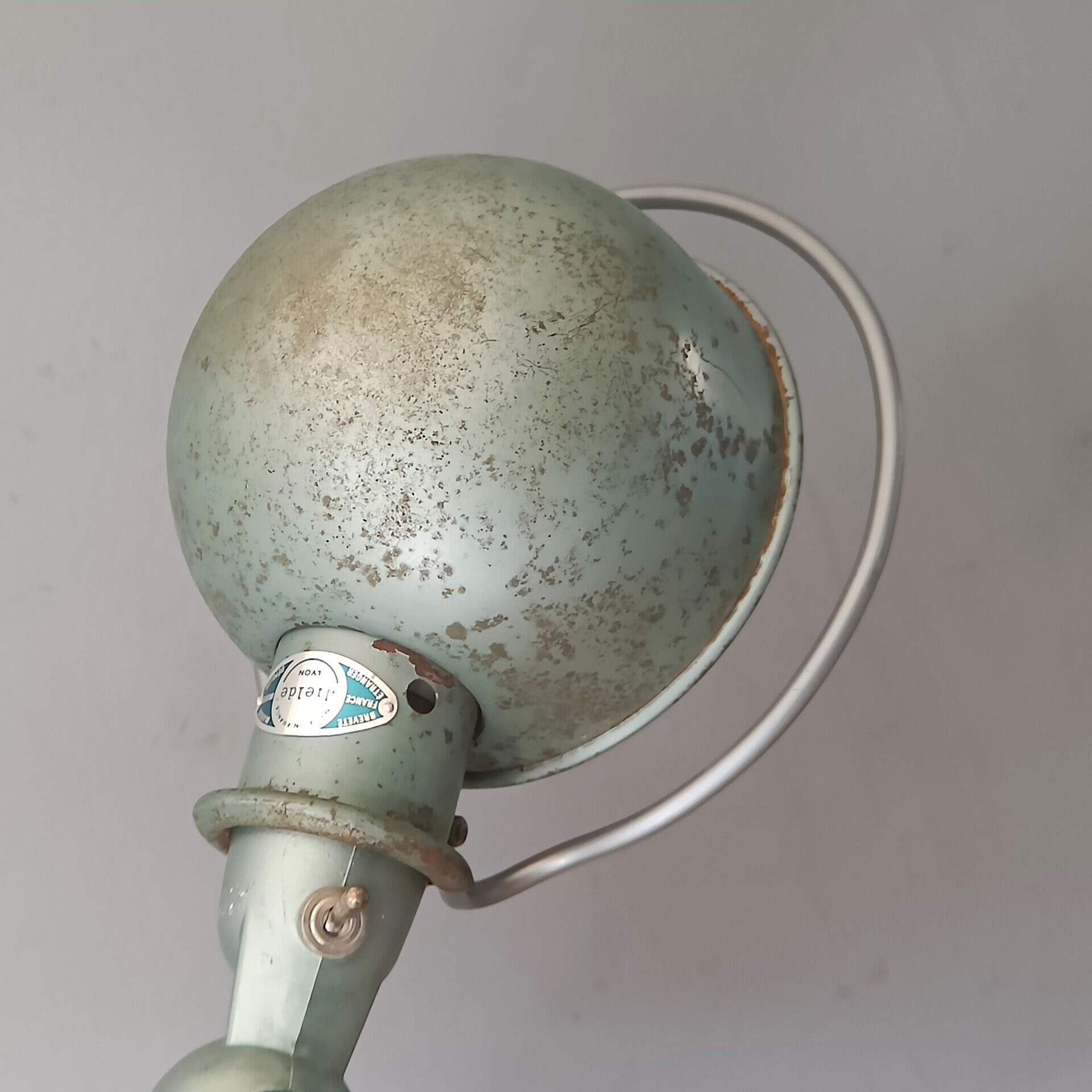 Jieldé Vespa Green Table Lamp Table Clamp Vintage Old Industrial ...