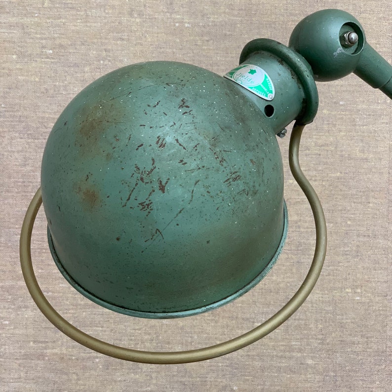 Jieldé | Vespa Green | Table Lamp | Vintage | Old | Industrial | Desk ...