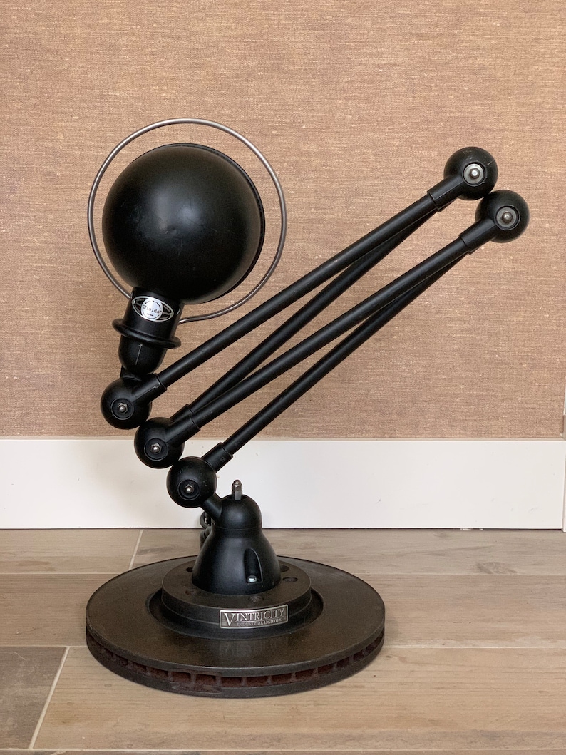 Jieldé | Black | Floor Lamp | Vintage | Old | Industrial | Work Lamp ...