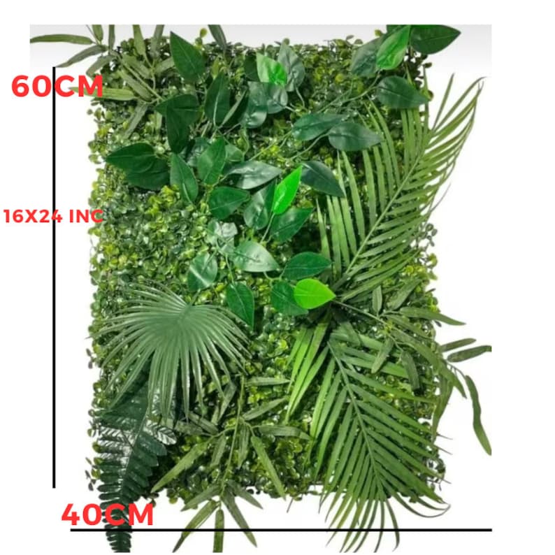 Artificial Plant Wall Mixed Artificial Flower Wall Cladding Home ...