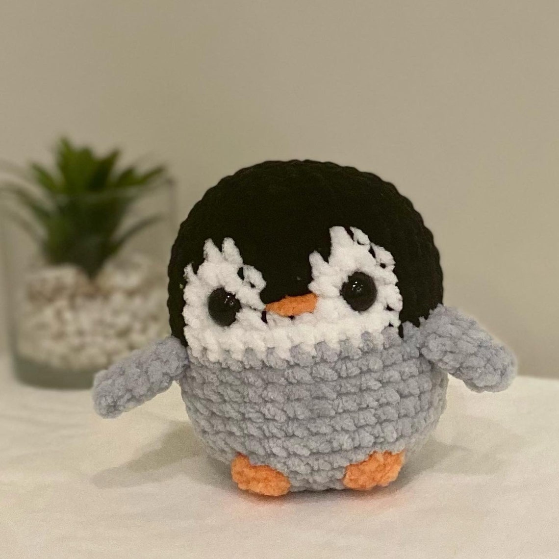 Mini Handmade Penguins / Penguin Plushies / Penguin Amigurumi / Crochet ...
