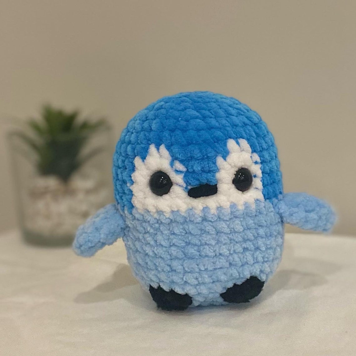 Mini Handmade Penguins / Penguin Plushies / Penguin Amigurumi / Crochet ...