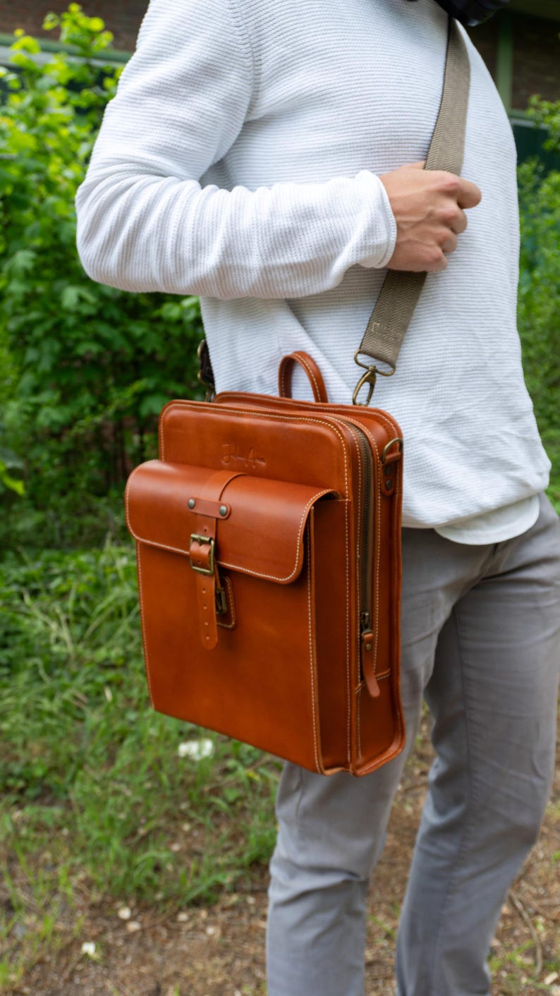 Backpack and Shoulder Bag Pattern,2 in 1 Convertible, Leathercraft PDF ...