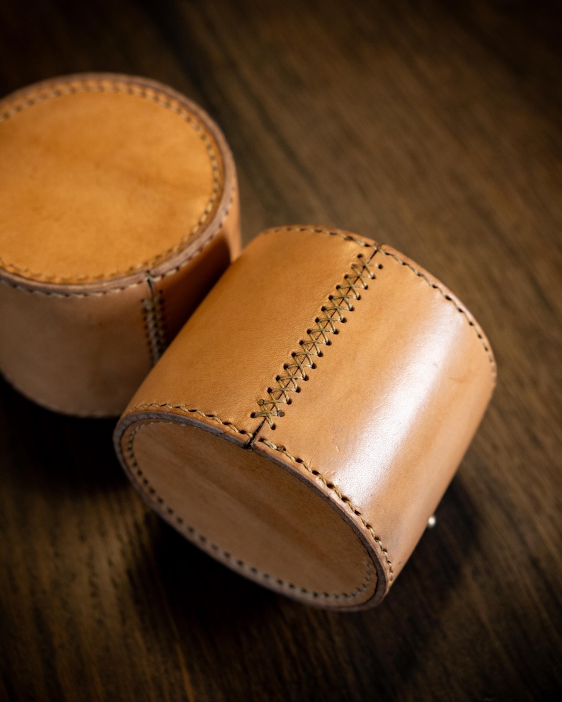 Leather Storage Pouch Pattern Leather Craft Dice Box Template, PDF ...