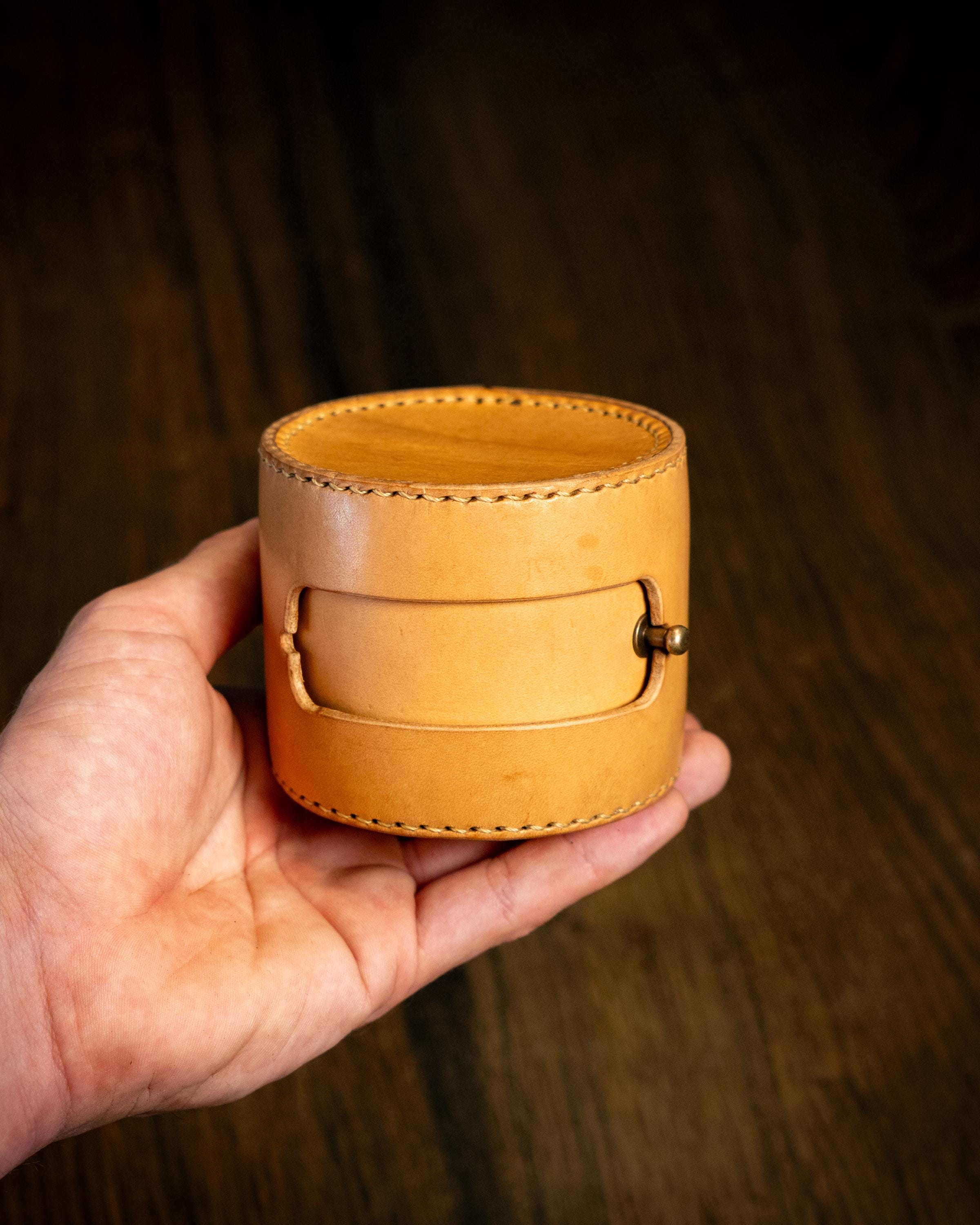 Leather Storage Pouch Pattern Leather Craft Dice Box Template, PDF ...