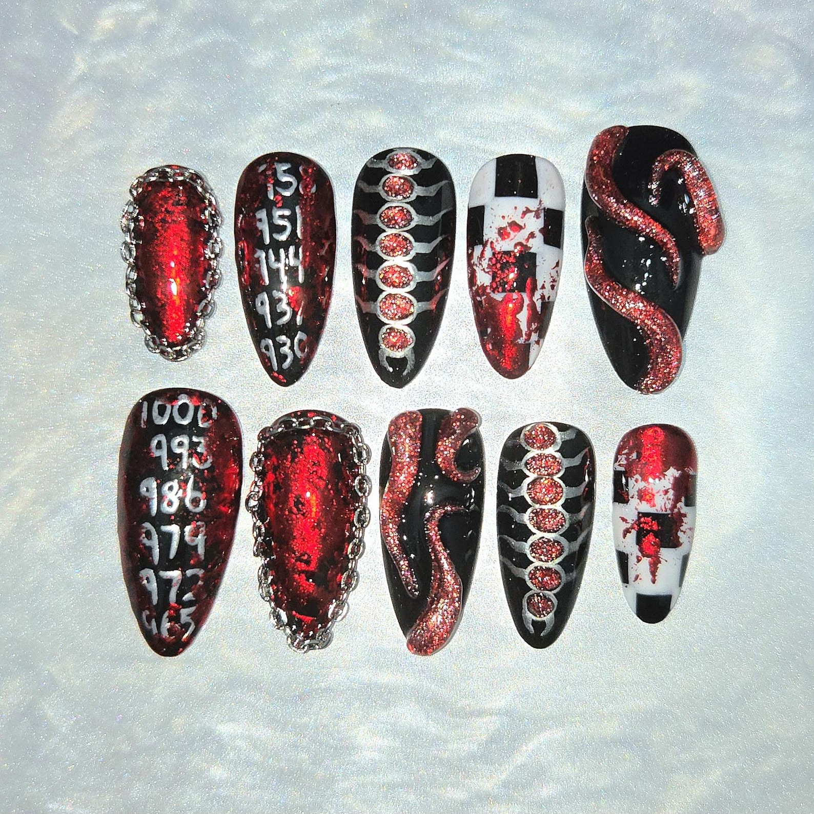 GHOUL! // Kaneki & Tokyo Ghoul, Anime Inspired Hand-made Reusable Press ...