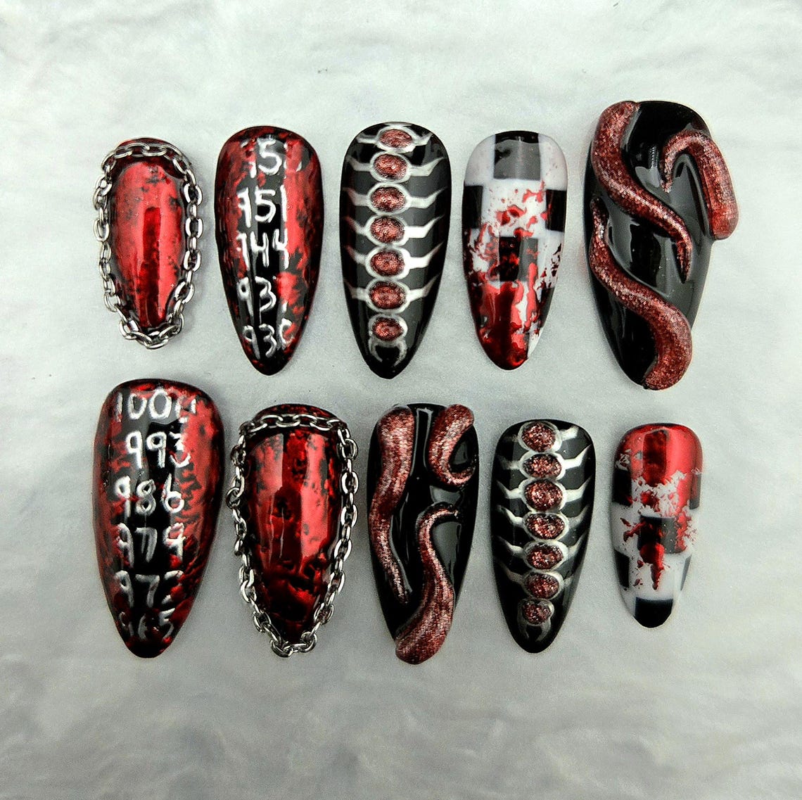 GHOUL! // Kaneki & Tokyo Ghoul, Anime Inspired Hand-made Reusable Press ...