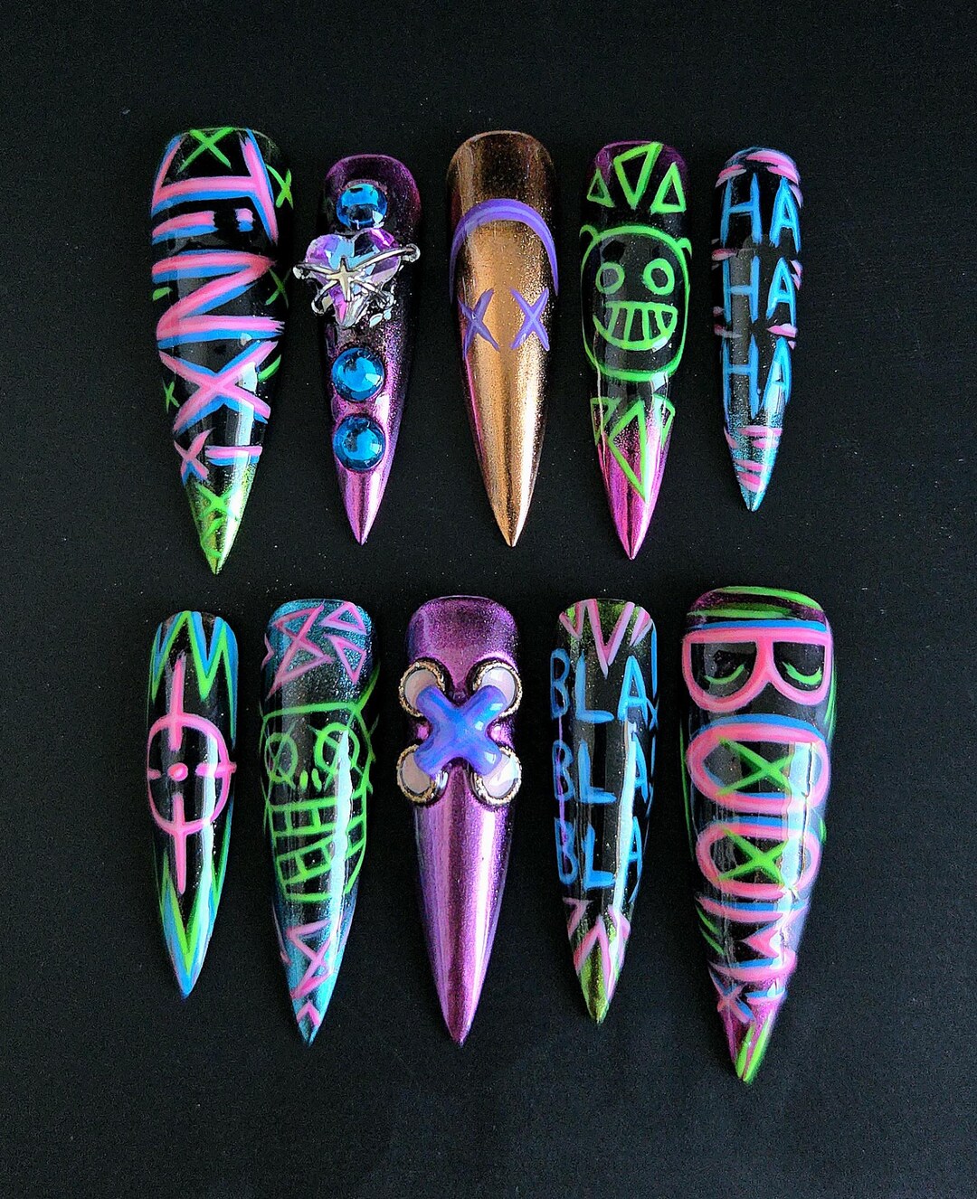 JINX! // Arcane & League of Legends Inspired - Jinx and Powder Graffiti ...