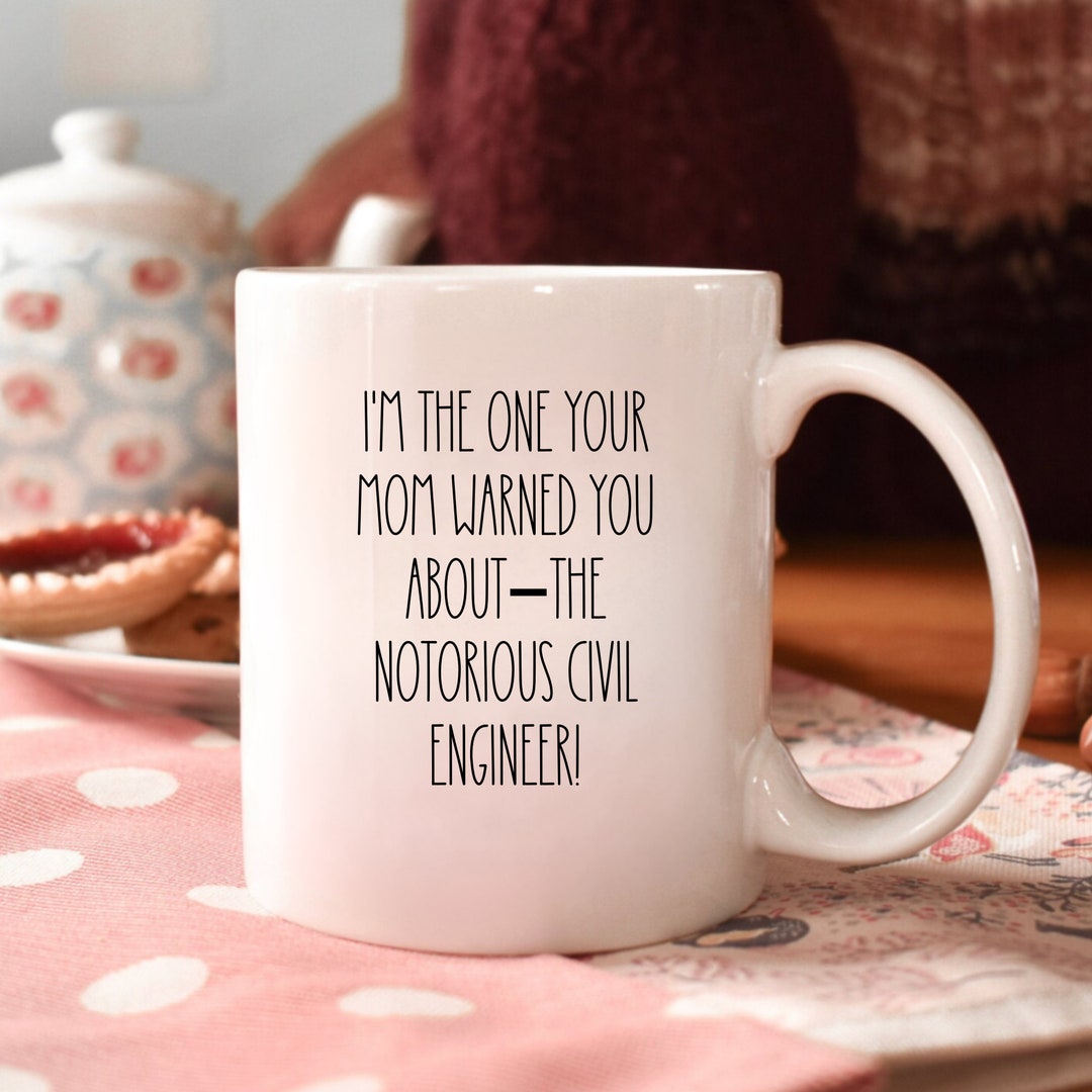 Civil Engineer Mug Civil Engineer Office Décor Structural Design Coffee ...