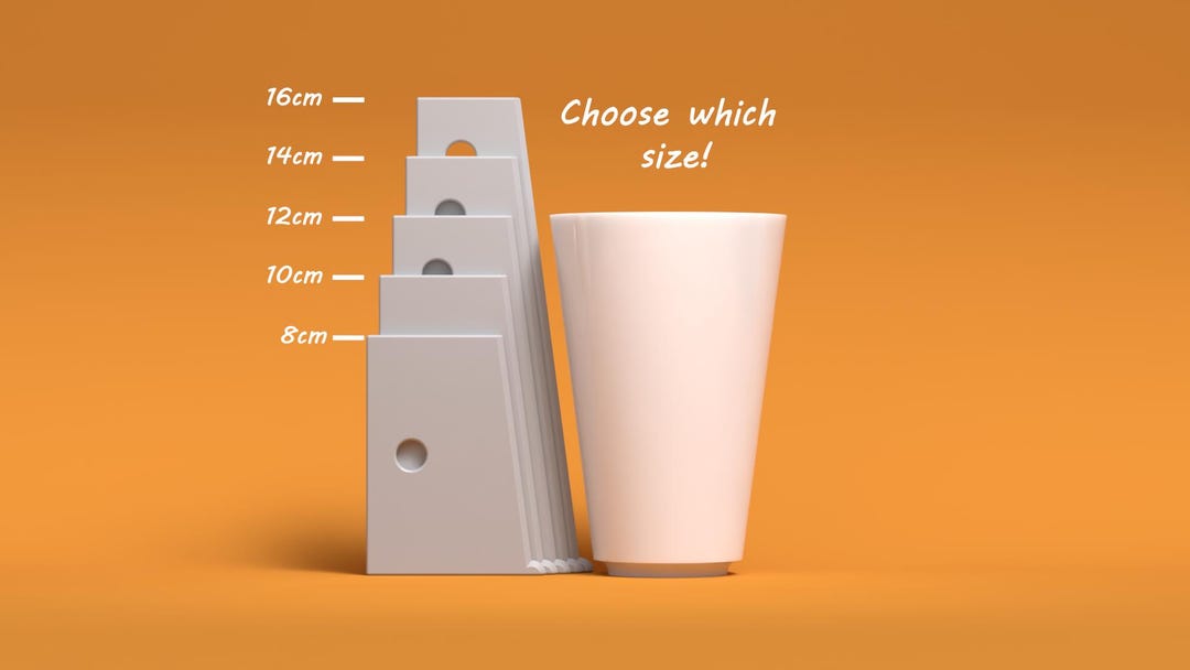 Pottery Throwing Tools - Multiple Sizes - Wheel Throwing Rib Tool - 8 ...