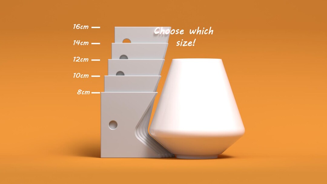 Pottery Throwing Tools - Multiple Sizes - Wheel Throwing Rib Tool - 8 ...