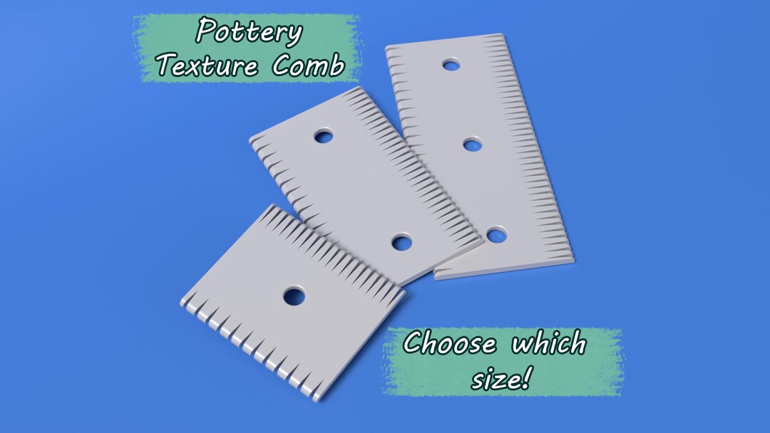 Pottery Texture Tools - Multiple Sizes - Hand Building and Wheel ...