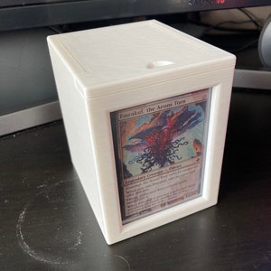 3D Printed Deck Box for 100 Cards Perfect for Magic the Gathering ...
