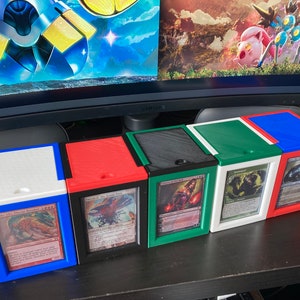 3D Printed Deck Box for 100 Cards Perfect for Magic the Gathering ...