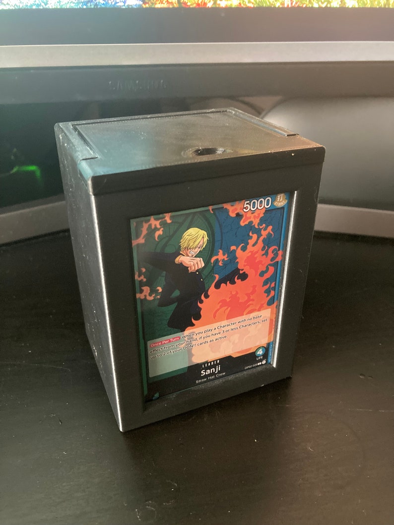 3D Printed Deck Box for 60 Card Deck Good for Pokemon One - Etsy