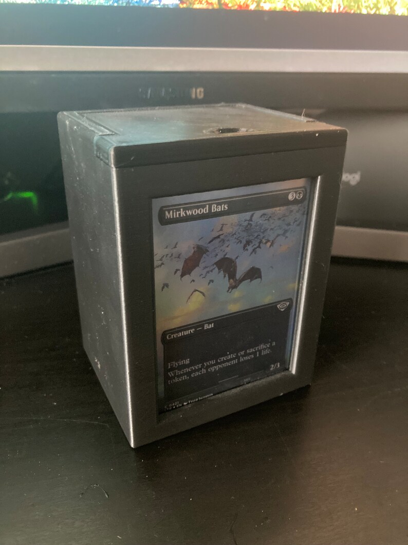 3D Printed Deck Box for 60 Card Deck Good for Pokemon One - Etsy