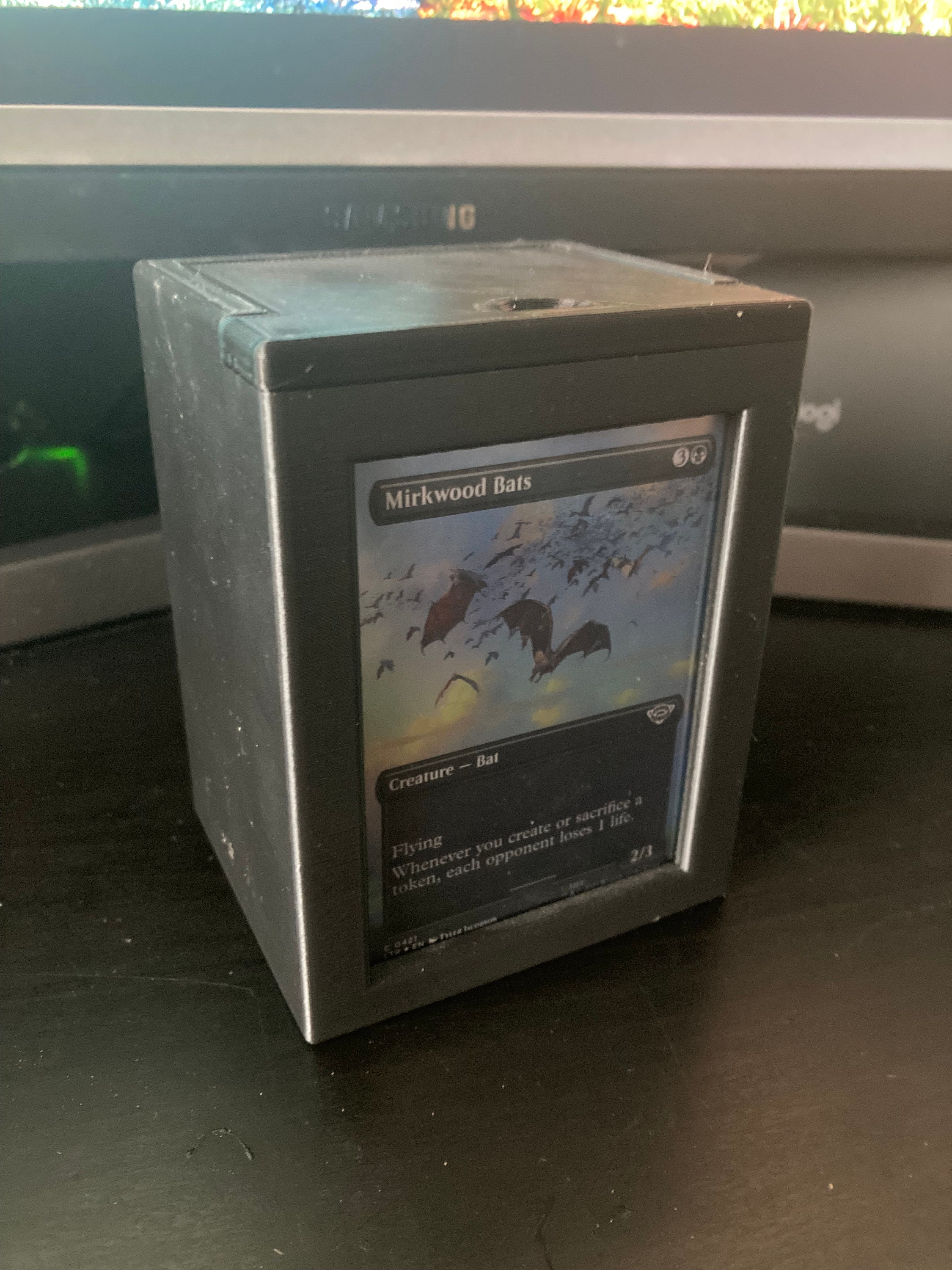 3D Printed Deck Box for 60 Card Deck Good for Pokemon One - Etsy