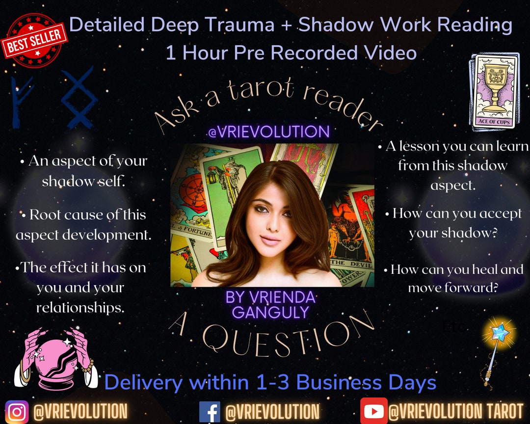 Deep Trauma Tarot Reading, Shadow Work Tarot Reading, Core Wound Tarot ...