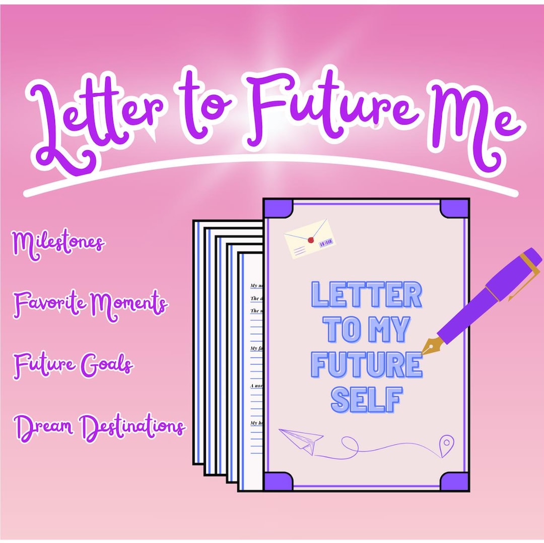 Letter to My Future Self; Book; Future; Writing; Design - Etsy
