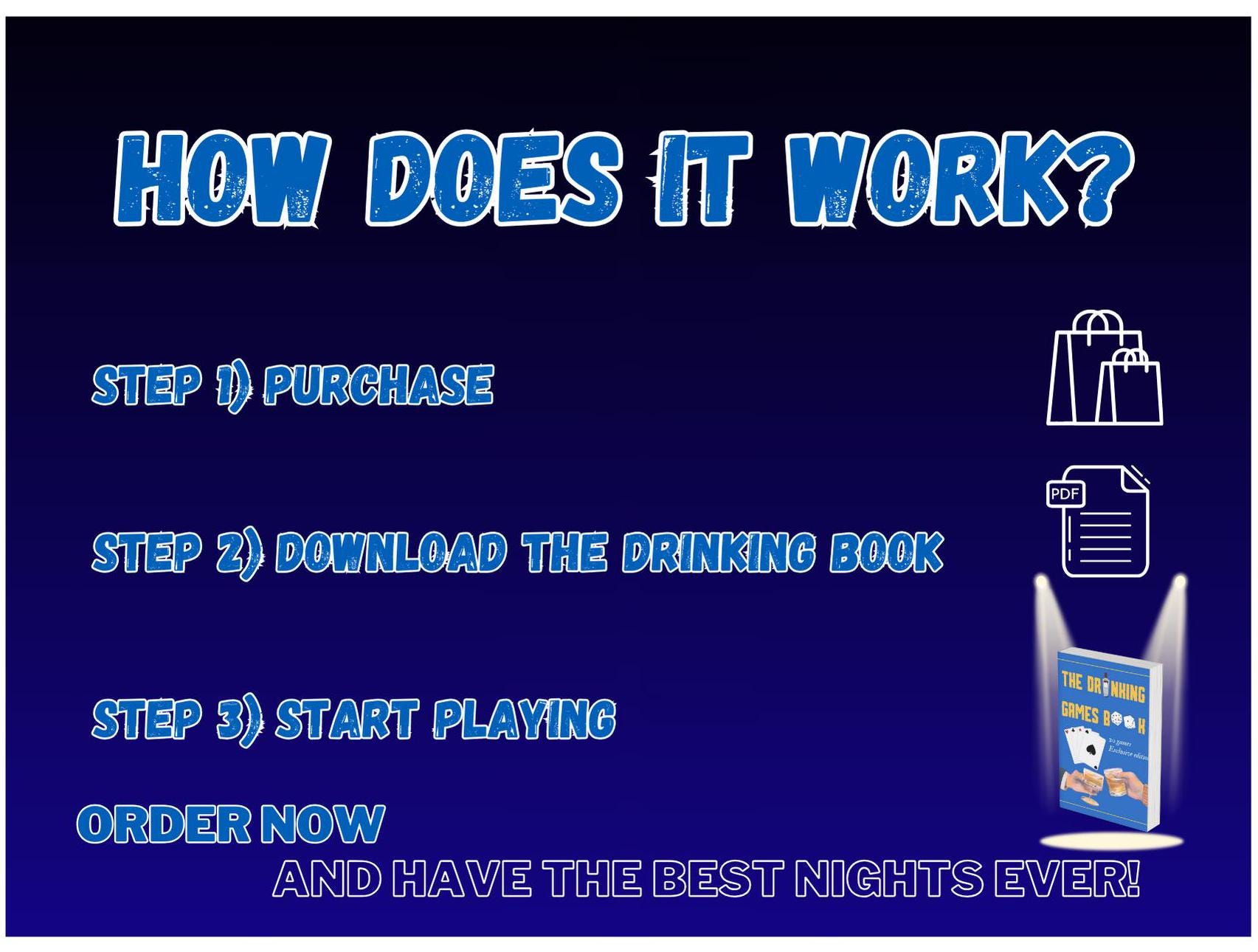 Drinking Games; Digital Book; Activities Book; Alcohol Games; Party Fun ...