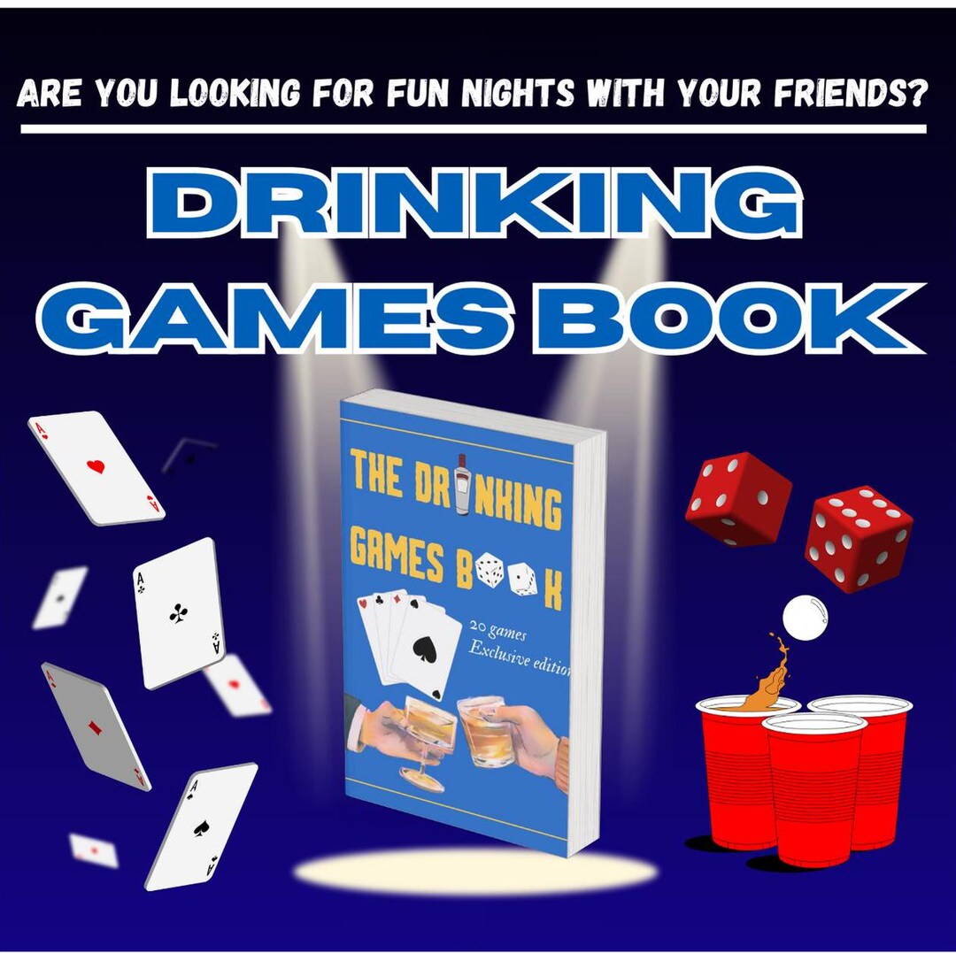 Drinking Games; Digital Book; Activities Book; Alcohol Games; Party Fun ...