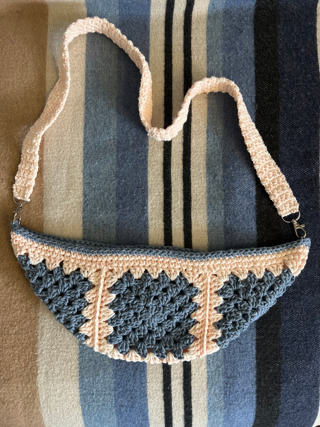 Granny Square Crochet Bum Bag - Etsy