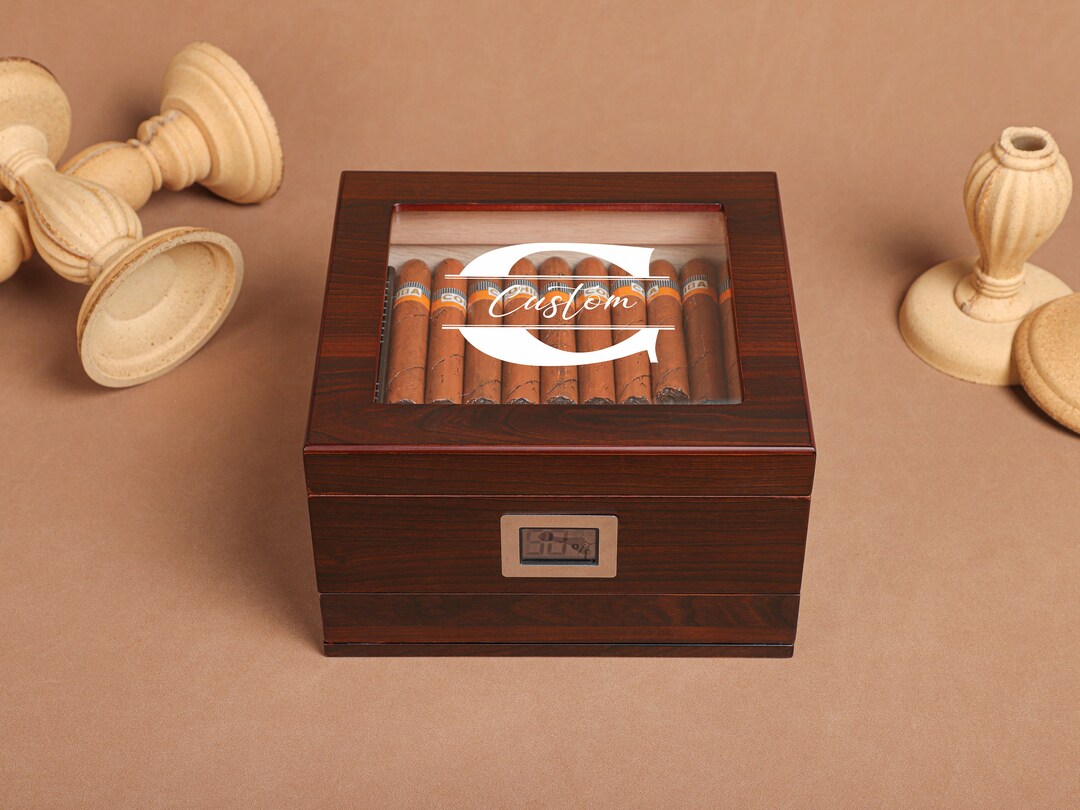 Personalised Cigar Boxes, Cigar Humidors, Monogram Cigar Box, Cigar ...