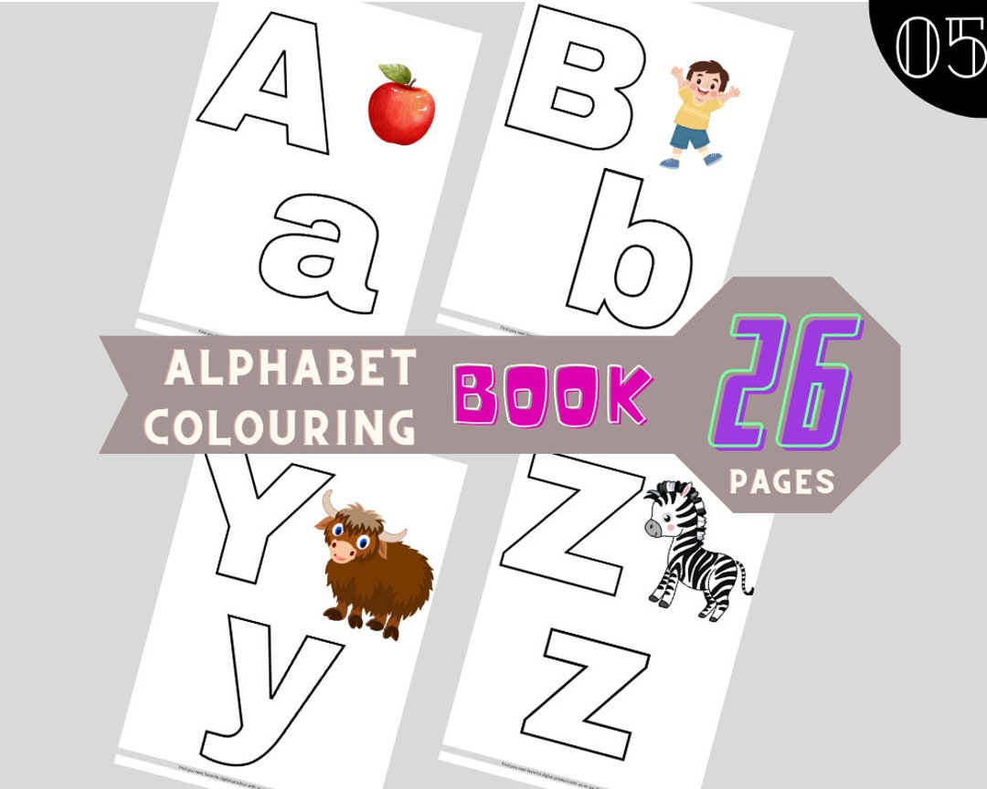 Coloring Book, Coloring Pages, 26 Alphabet Coloring Book Pages ...