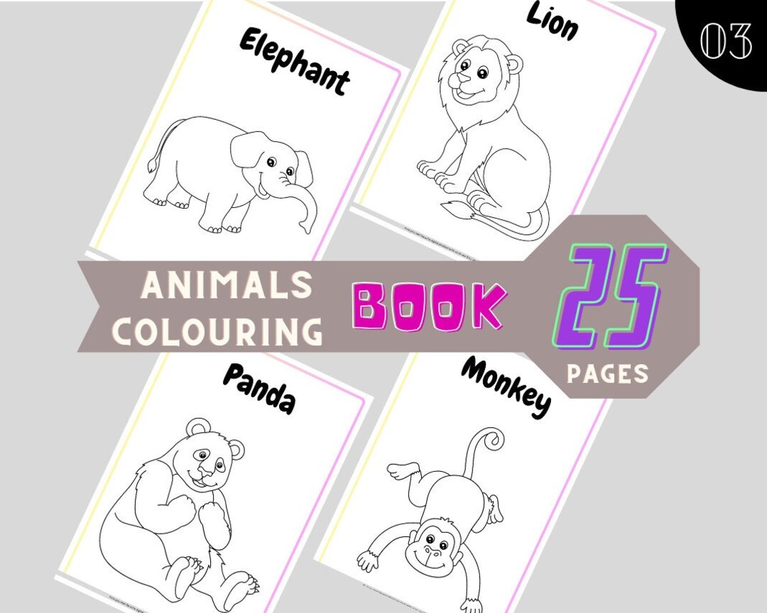 Animals Coloring Book, Animal Coloring Pages, Coloring Pages, Printable ...