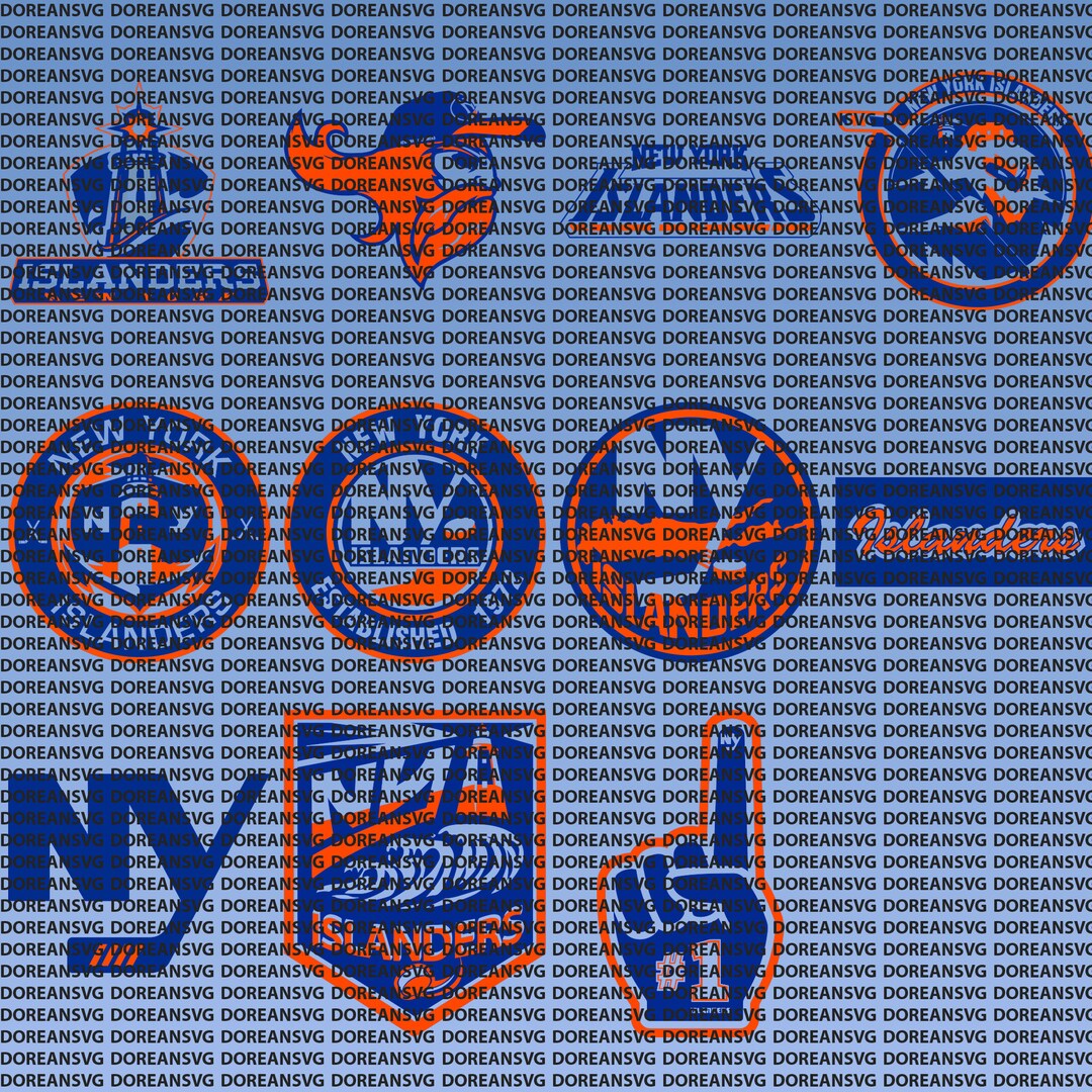Islanders SVG Hockey Team SVG Bundle Suitable for Cricut - Etsy