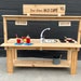 Mud Kitchen Cafe With Working Faucet Outdoor Play Kitchen Made of Cedar ...