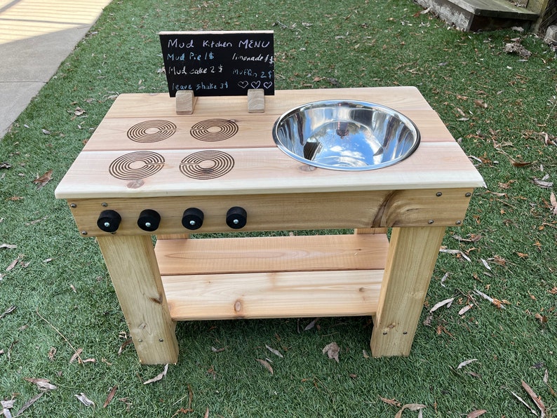 Small Simple Mud Kitchen With Working Faucet - Etsy