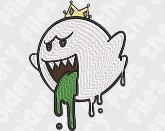 King Boo Embroidery Design digital File - Etsy