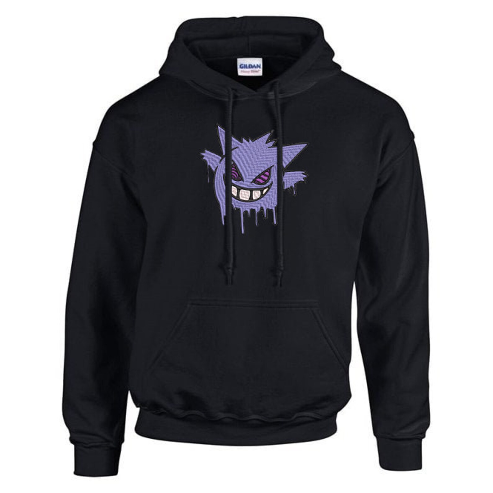 Gengar Embroidery File, Poke Embroidery Design, Digital Download ...