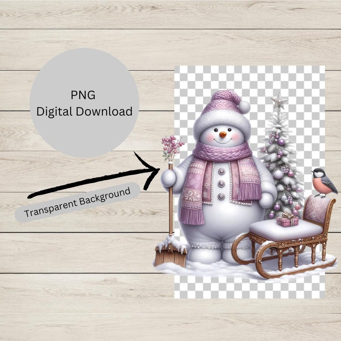 Cute Winter Snowman Clipart PNG | Snowman Sublimation | Commercial Use ...