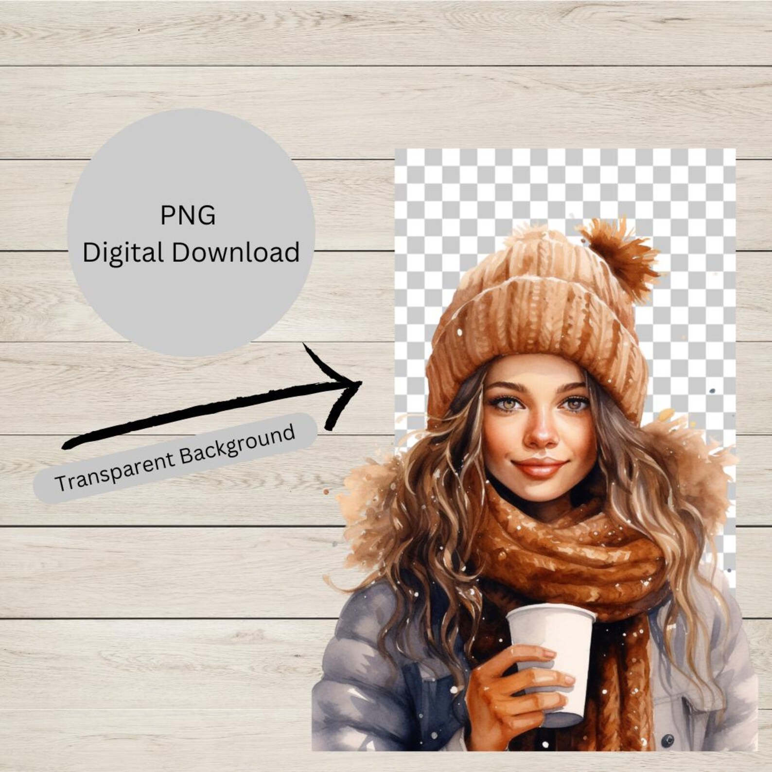 Cozy Winter Clip Art Bundle L PNG Clip Art | Clip Art Sublimation ...