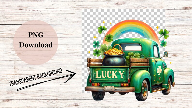 St. Patricks Day Clips Arts | PNG | Transparent Background | Commercial ...