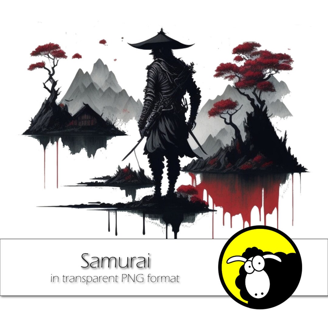 Samurai PNG Transparent PNG Transparent PNG - Etsy Ireland
