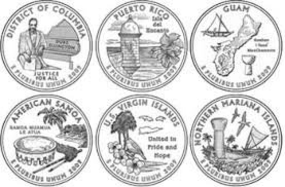 Two Hundreds and Sixty Four Pieces Twenty Five Cents Coins - Etsy