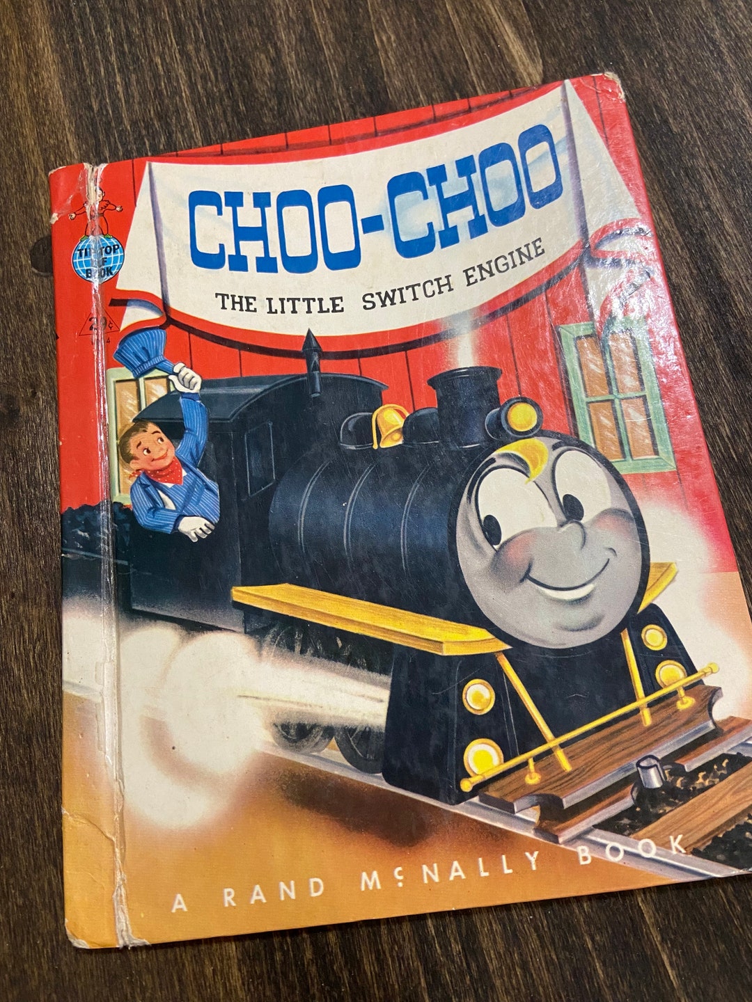 Vintage Choo Choo Little Switch Engine Train Rand Mcnally Elf Book Childrens Book - Etsy